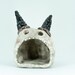 Ceramic Handmade Cute Devils Figure & Candle Holder , Halloween Gift 2 ...