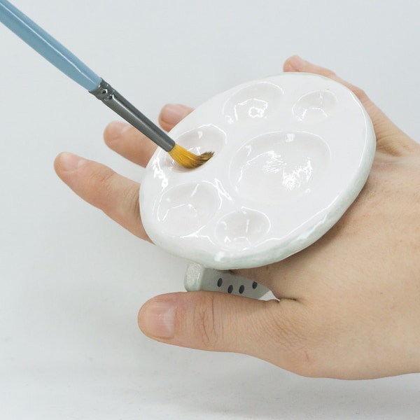 Watercolor Ring Palette Ring - Etsy
