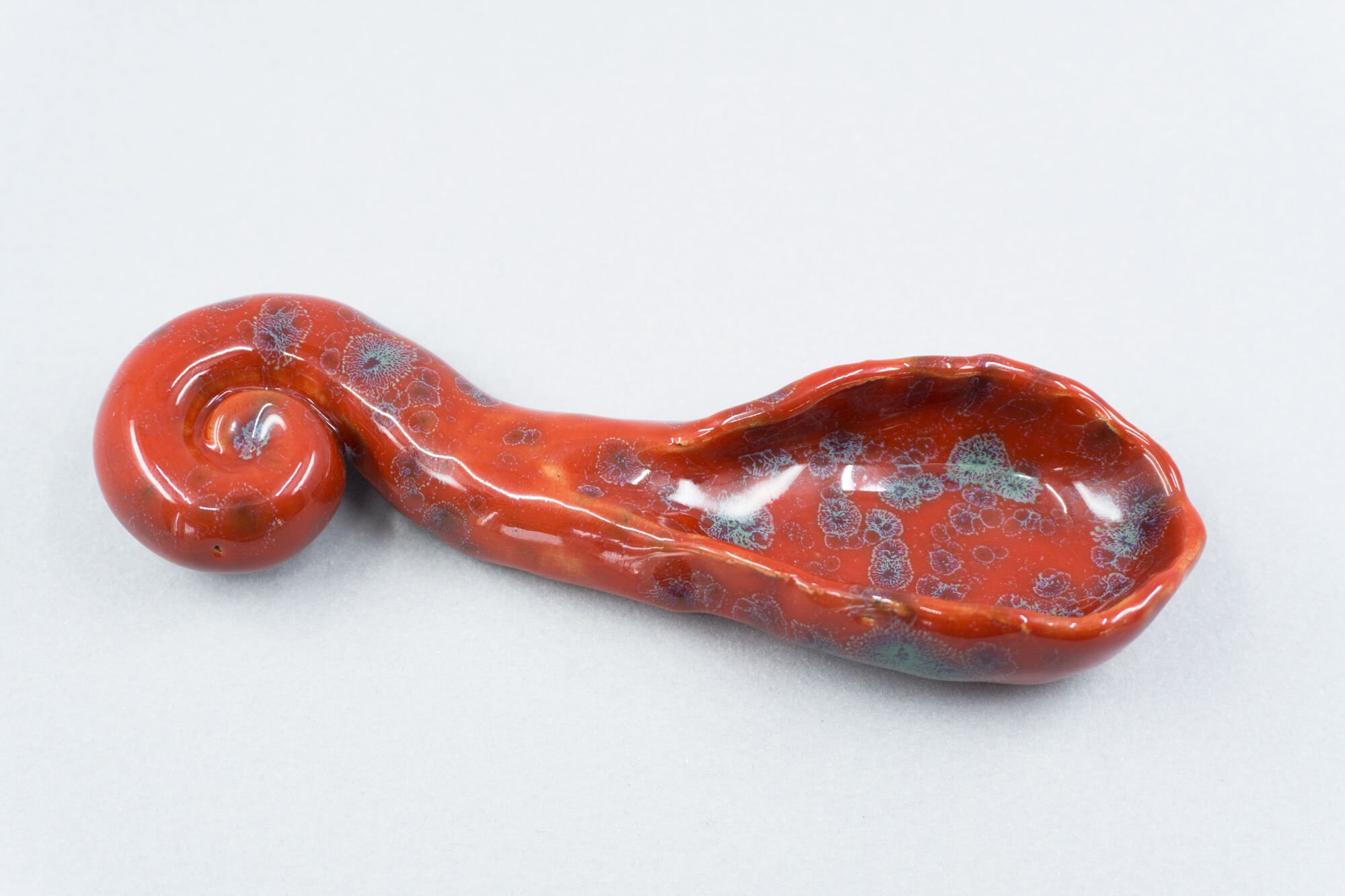 Keramik rot Löffel Tentakel handgemachte Küche Gewürz, Tee, Kaffee ...