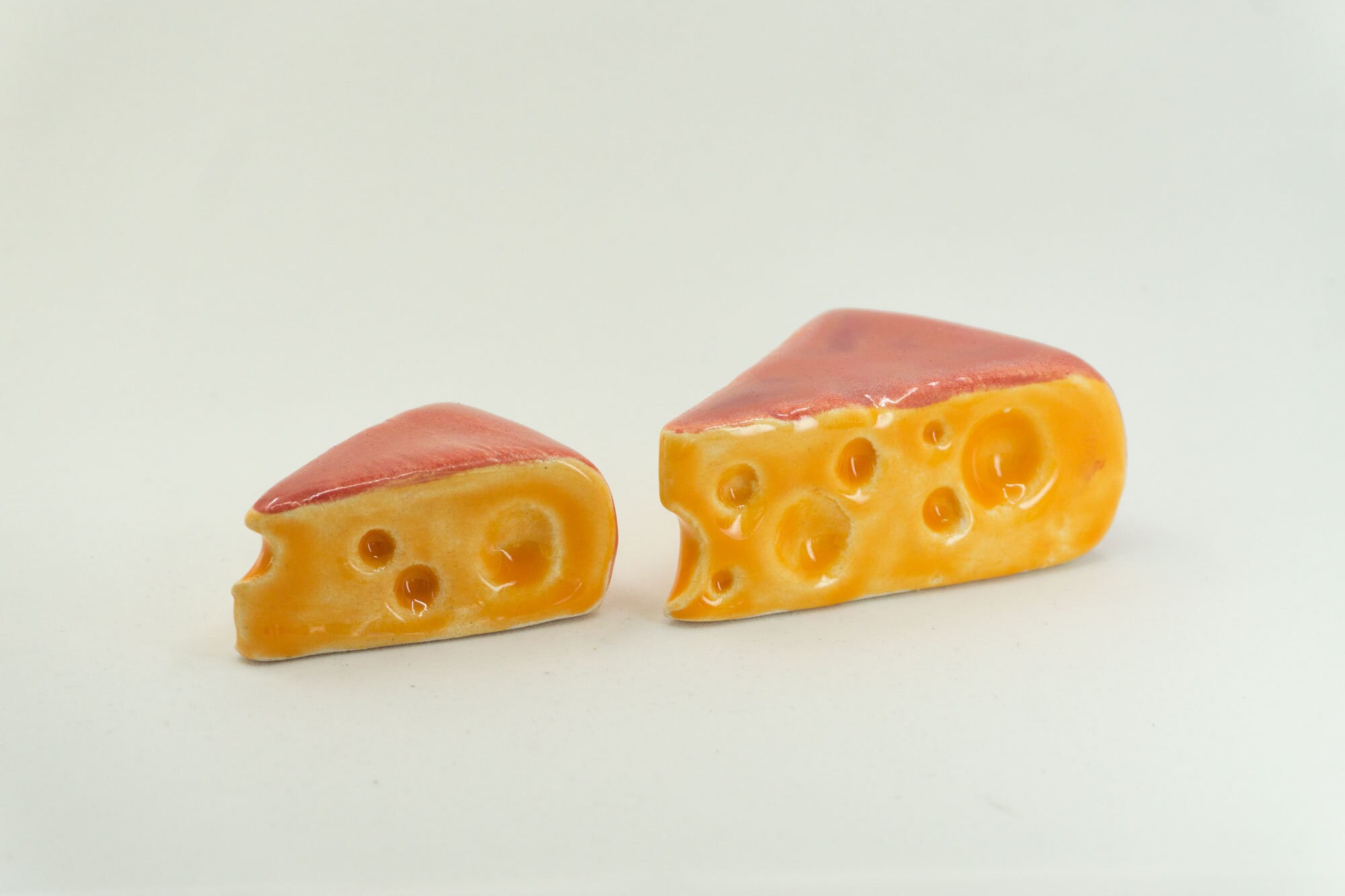 Ceramic Handmade Cartoon Cheese Set 2 Pieces Geek Art Hayday Games Tom ...