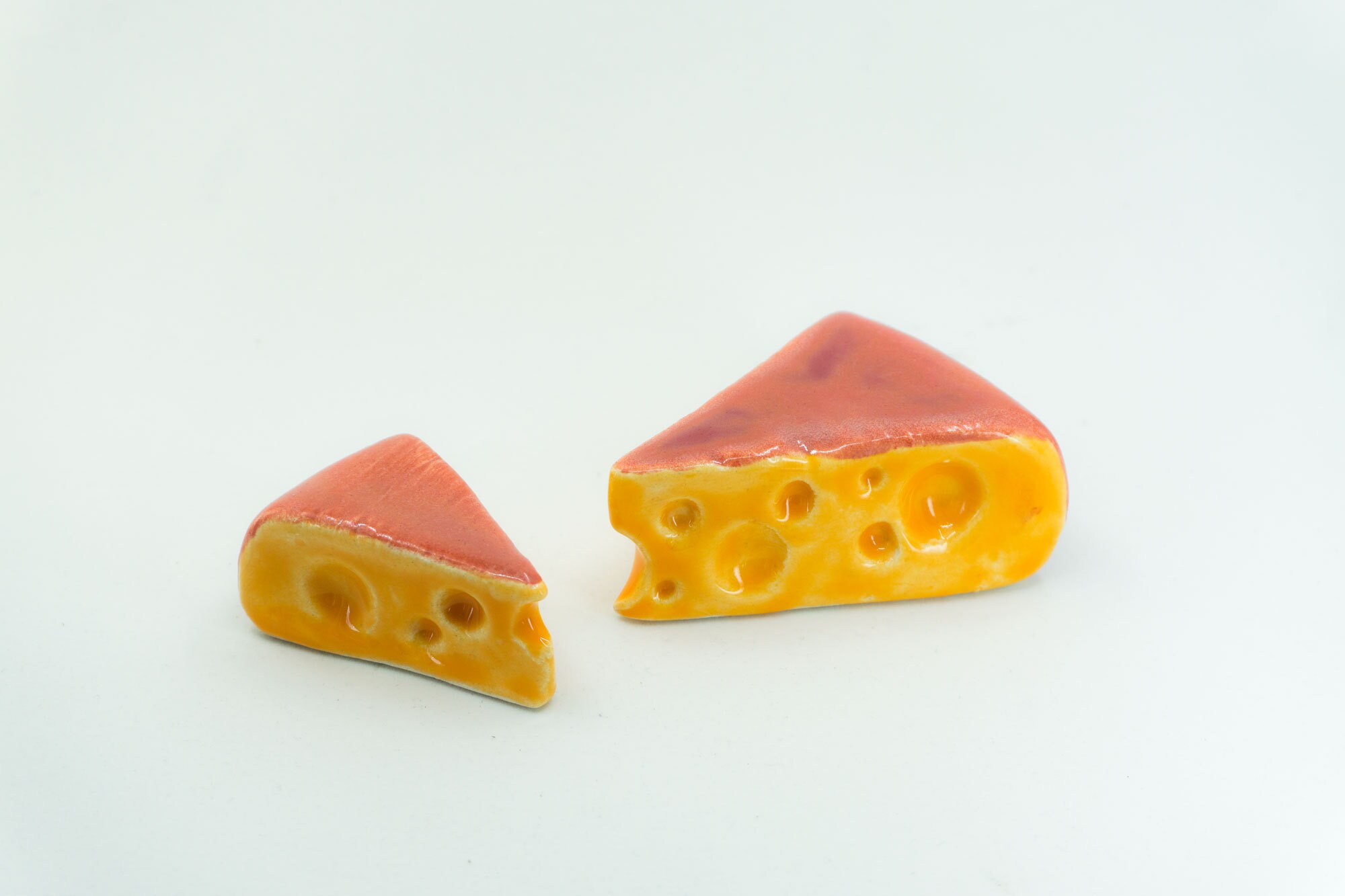 Ceramic Handmade Cartoon Cheese Set 2 Pieces Geek Art Hayday Games Tom ...