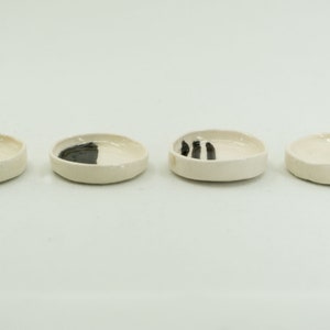 Ceramic Tiny Plates Miniature Handmade Minimal Dollhouse Serving Plate ...