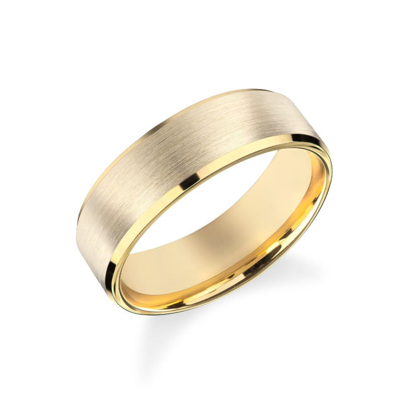 Simple Modern Gold Ring - Etsy