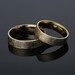 5mm Flat Gold Band ICE MATTE FINISH / Comfort Fit / 10k 14k - Etsy