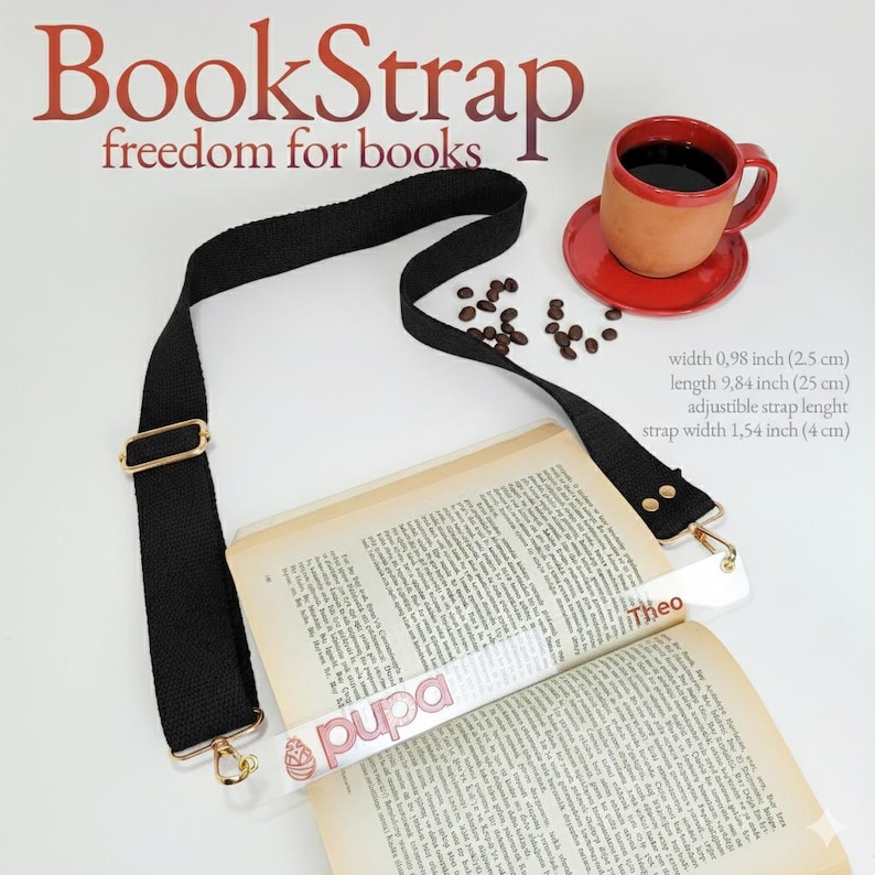 Bookstrap – the Most Stylish and Practical Way to Carry Your Book! - Etsy