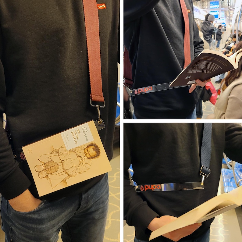 Bookstrap – the Most Stylish and Practical Way to Carry Your Book! - Etsy