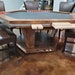 Walnut Round Epoxy Game Table, Walnut Epoxy Gamble Table, Custom 42 ...