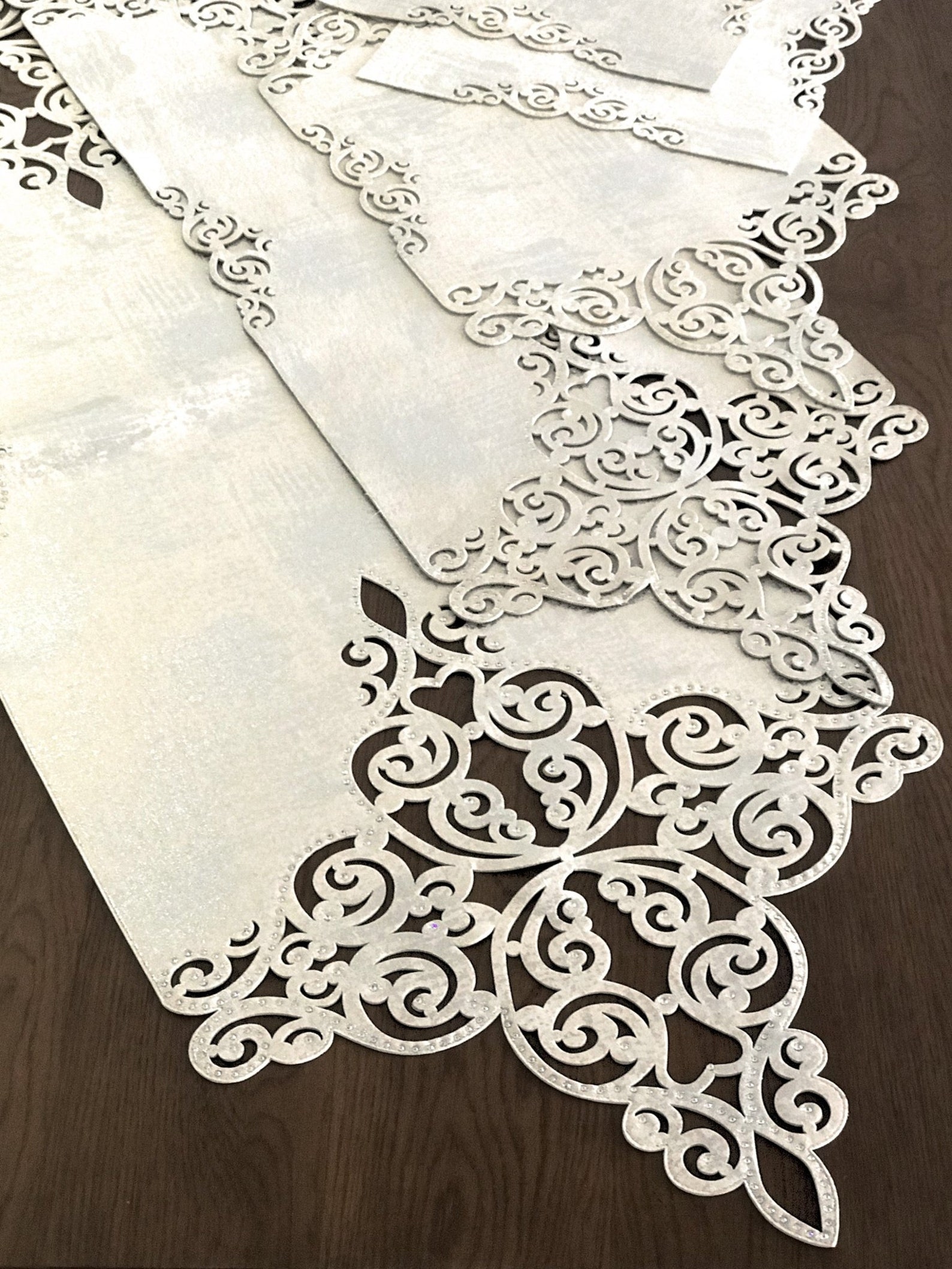 Sena Luxury Curly Cutout Designer Velvet Elegant & Stylish - Etsy