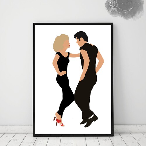 Grease Print - Etsy