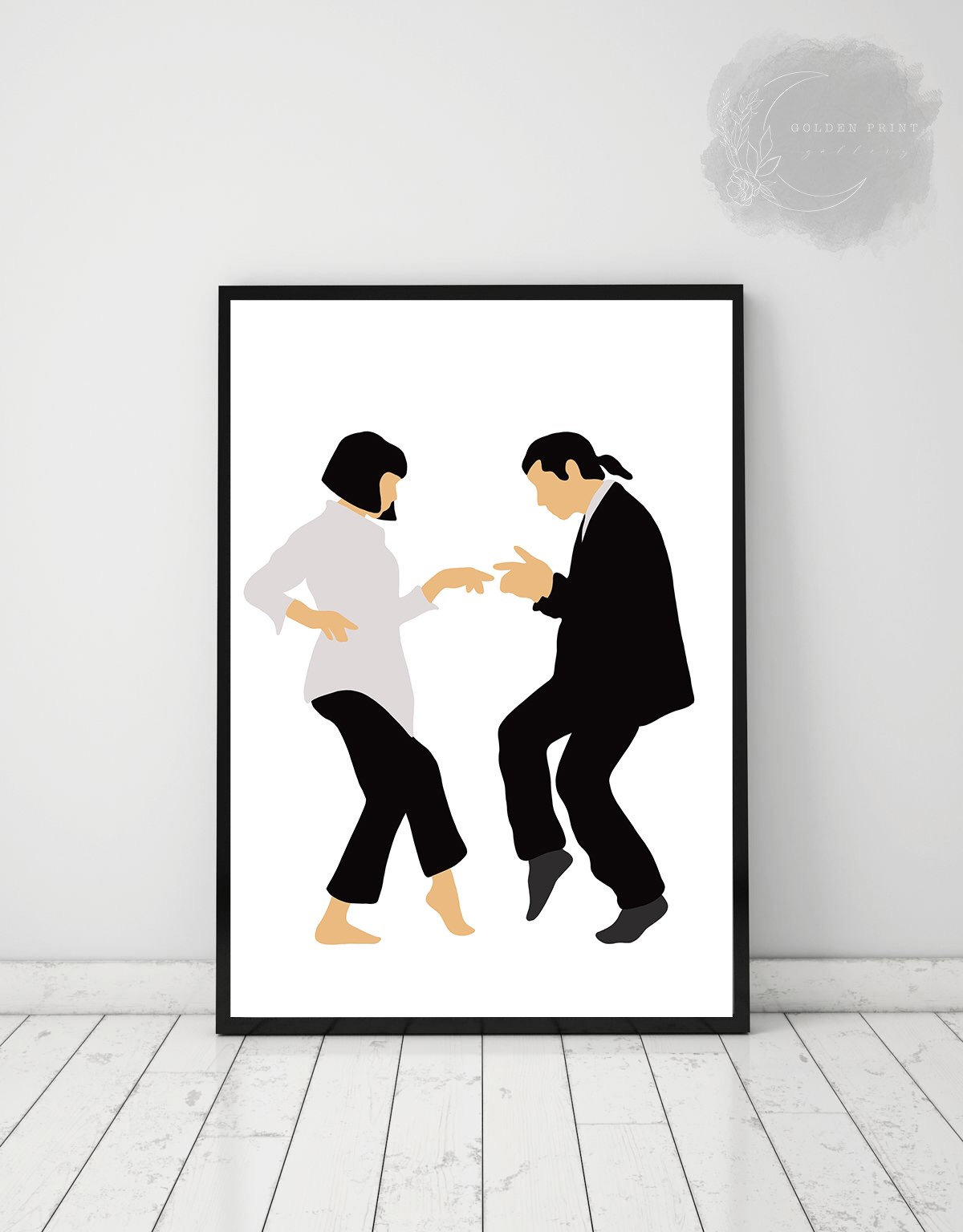 Pulp Fiction Print Dance Scene Film Movie Wall Art Poster - Etsy UK