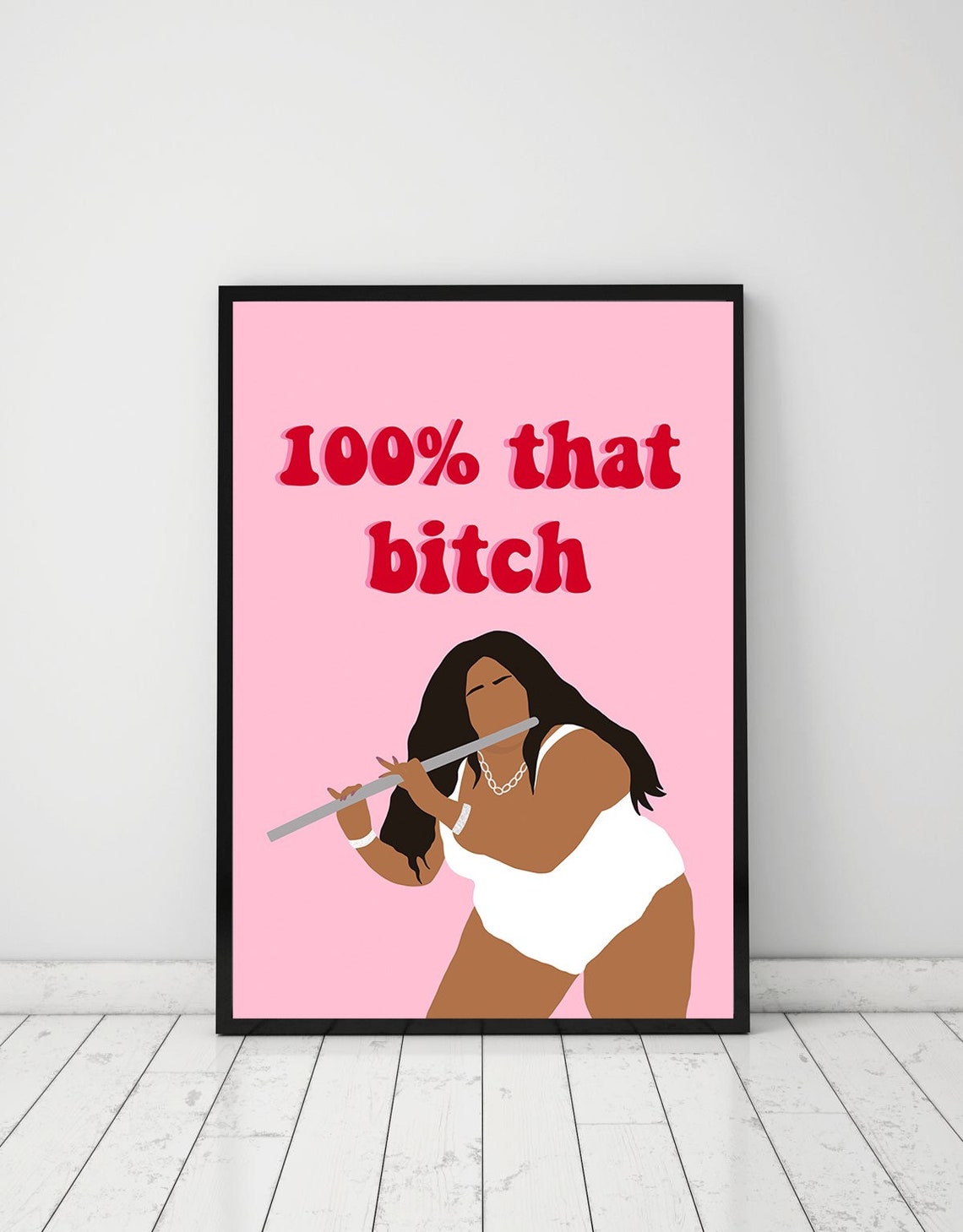 Lizzo Print Lizzo truth hurts lyrics print feminism print | Etsy