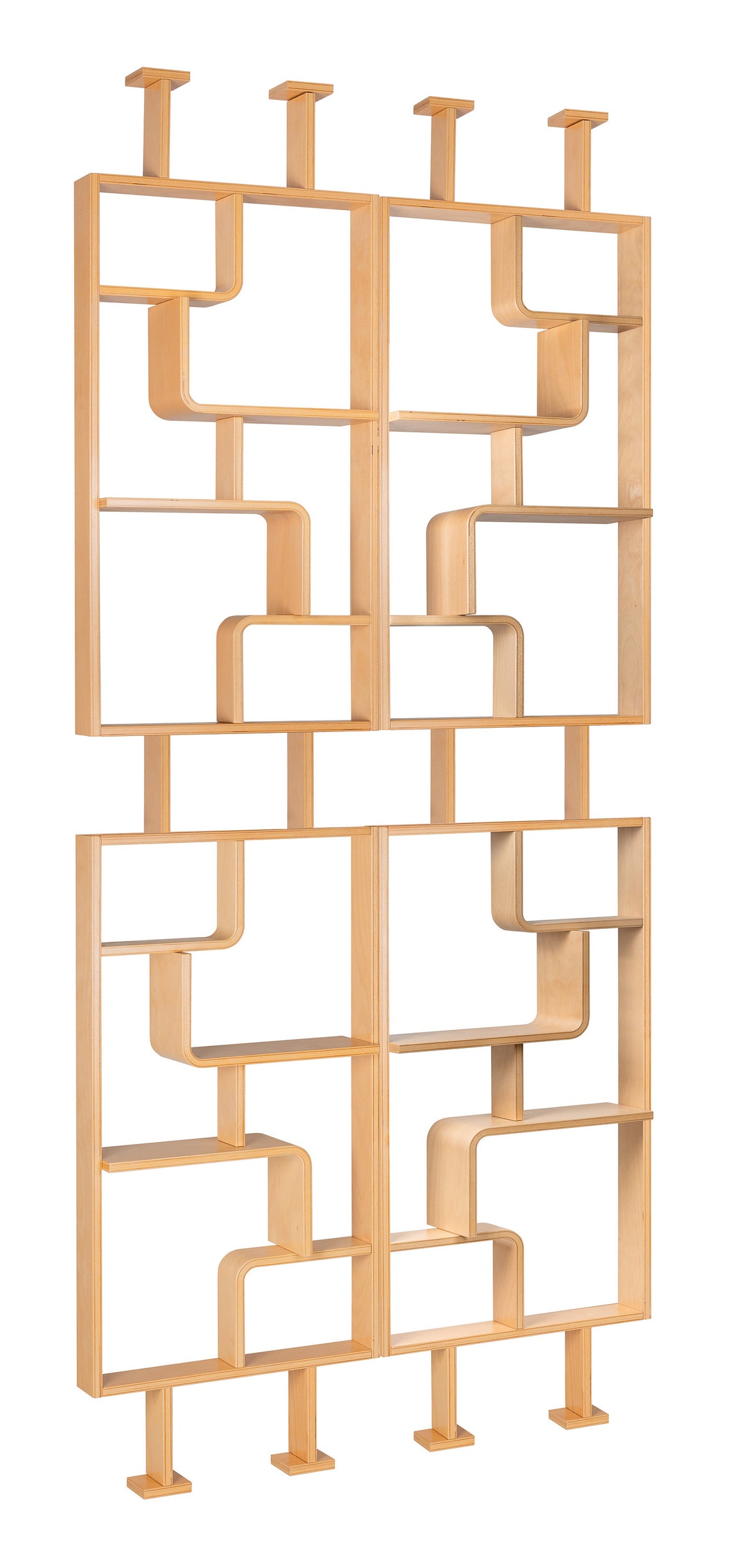 VOLAK Inspired Wall Unit Room Divider Partition Wall Shelves Flowerbed ...