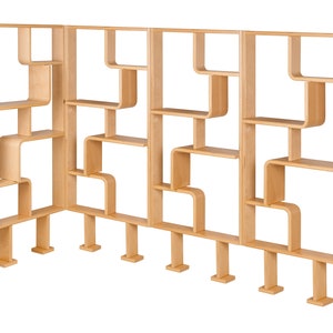 VOLAK Inspired Wall Unit Room Divider Partition Wall Shelves Flowerbed ...