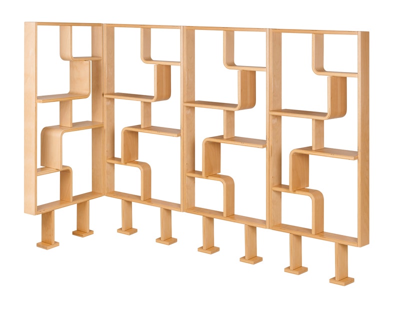 VOLAK Inspired Wall Unit Room Divider Partition Wall Shelves Flowerbed ...