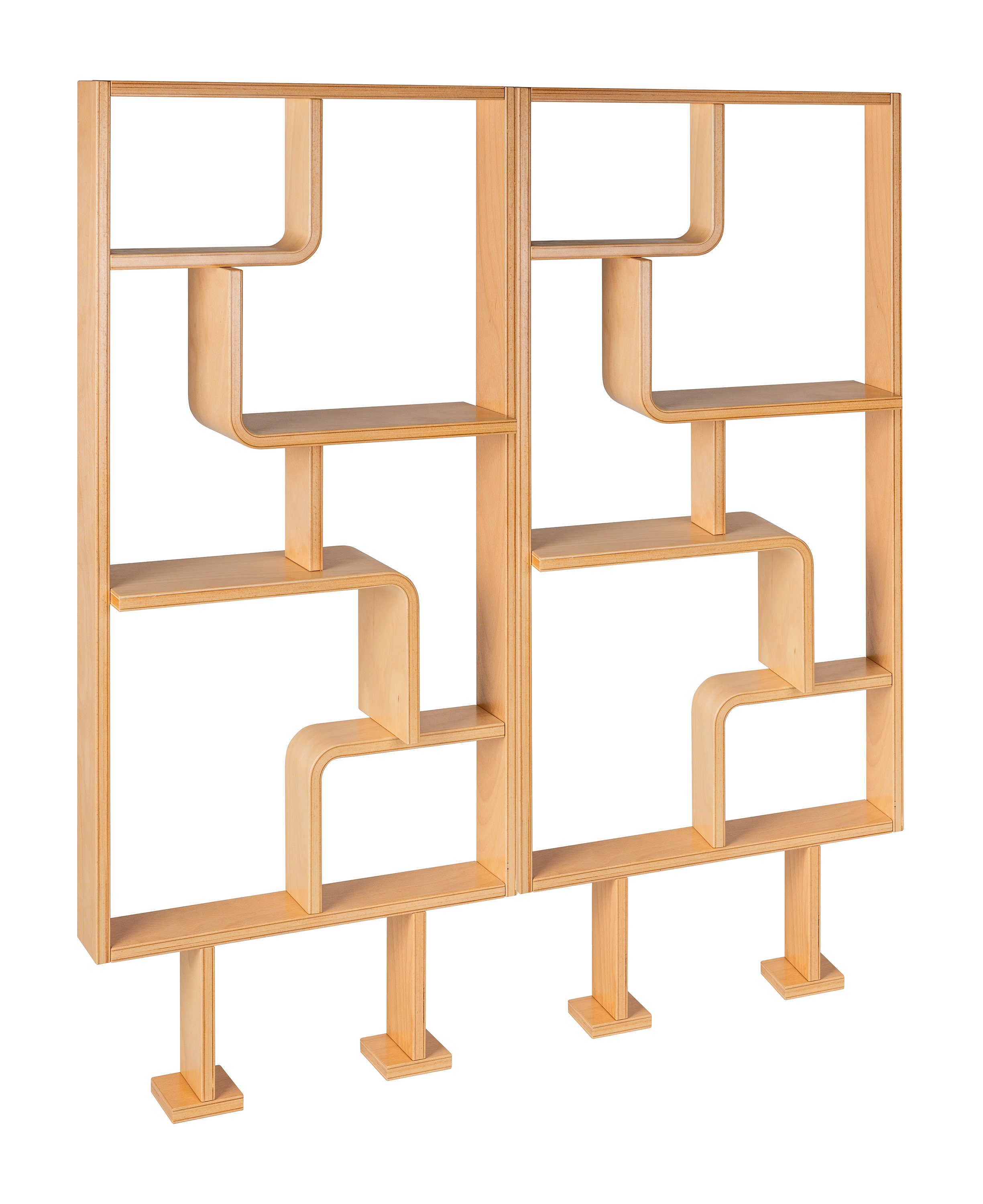 VOLAK Inspired Wall Unit Room Divider Partition Wall Shelves Flowerbed ...