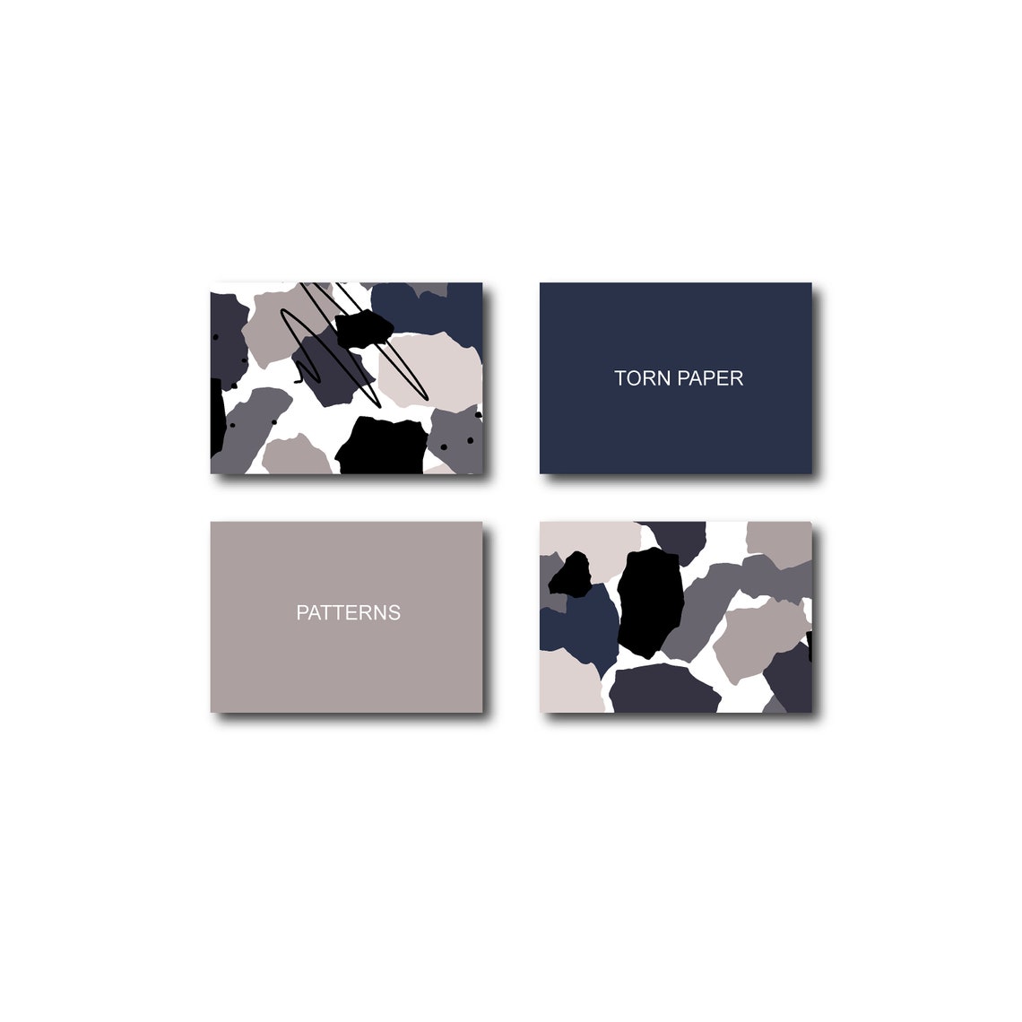 Digital Printable Paper Torn Paper Pattern Ideal for Abstract | Etsy