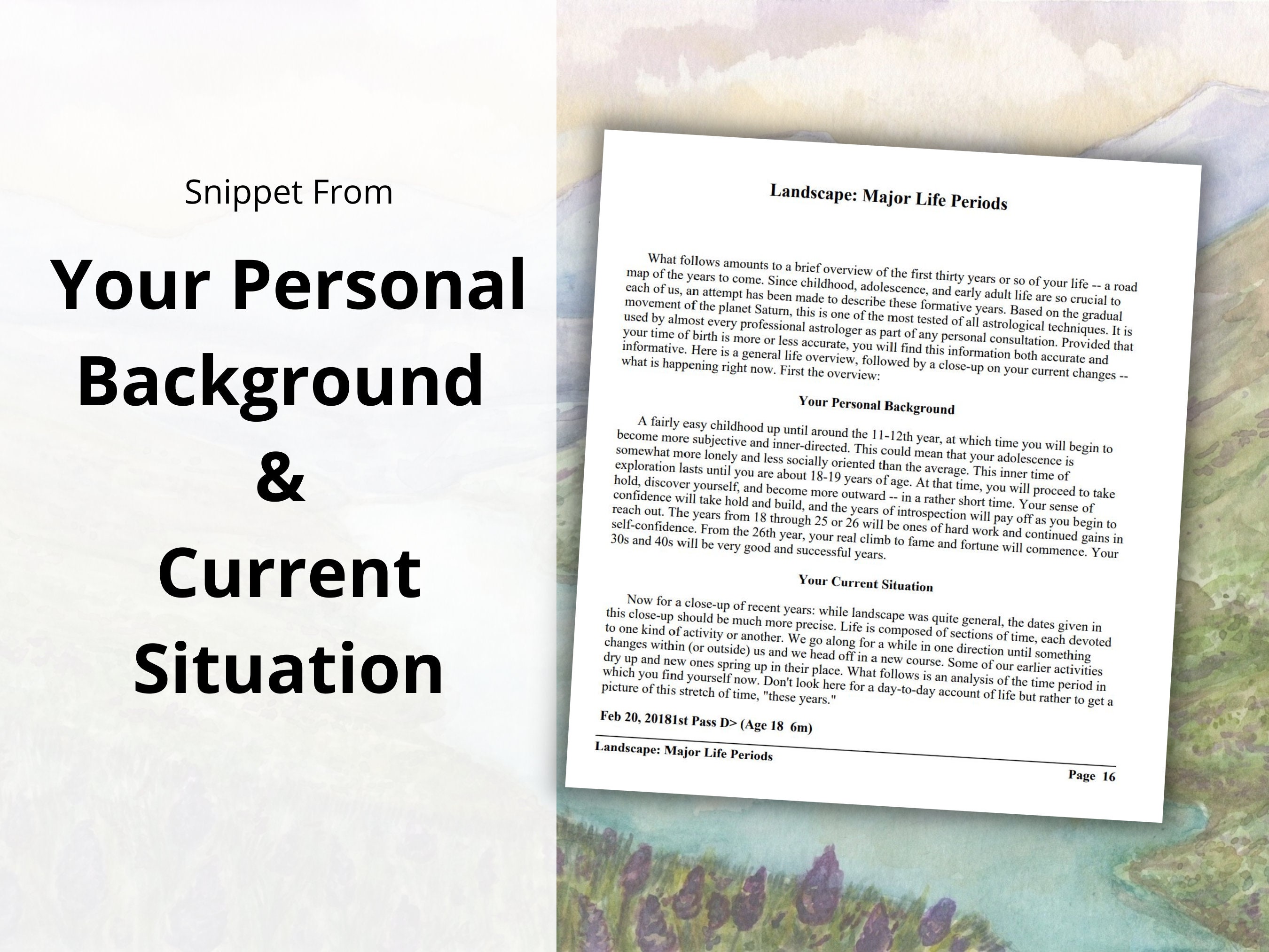 Astrology Full Natal Birth Chart Reading In-depth Analysis - Etsy