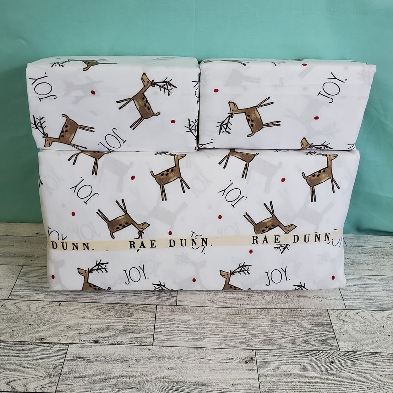 Rae Dunn Christmas Bed Sheets - Cozy Holiday Bedding Options - Etsy