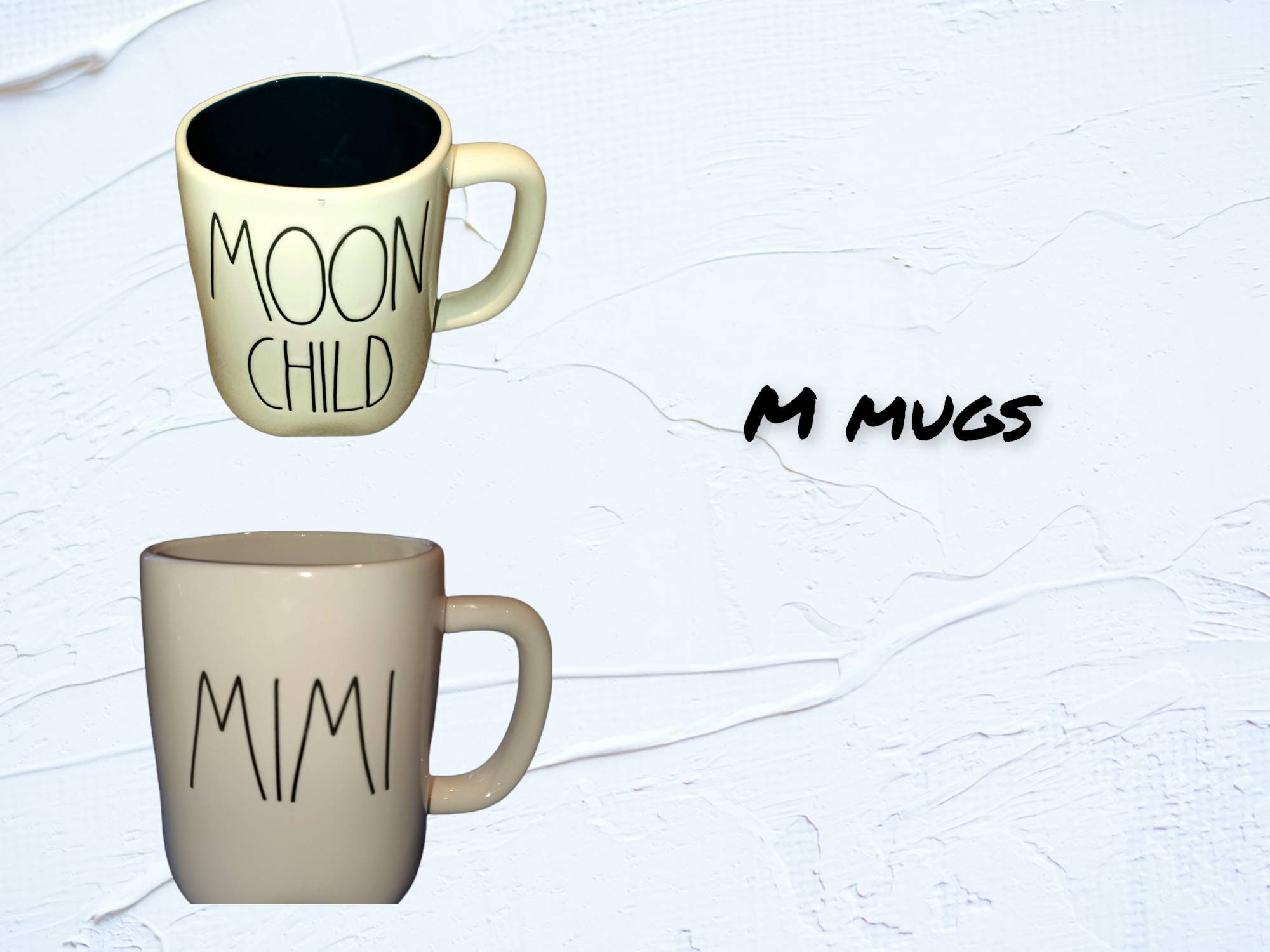 Authentic Rae Dunn Mugs Letters L-R Rae Dunn Coffee Mugs - Etsy