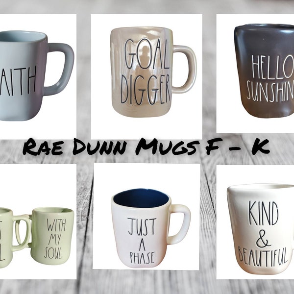 Rae Dunn Font - Etsy
