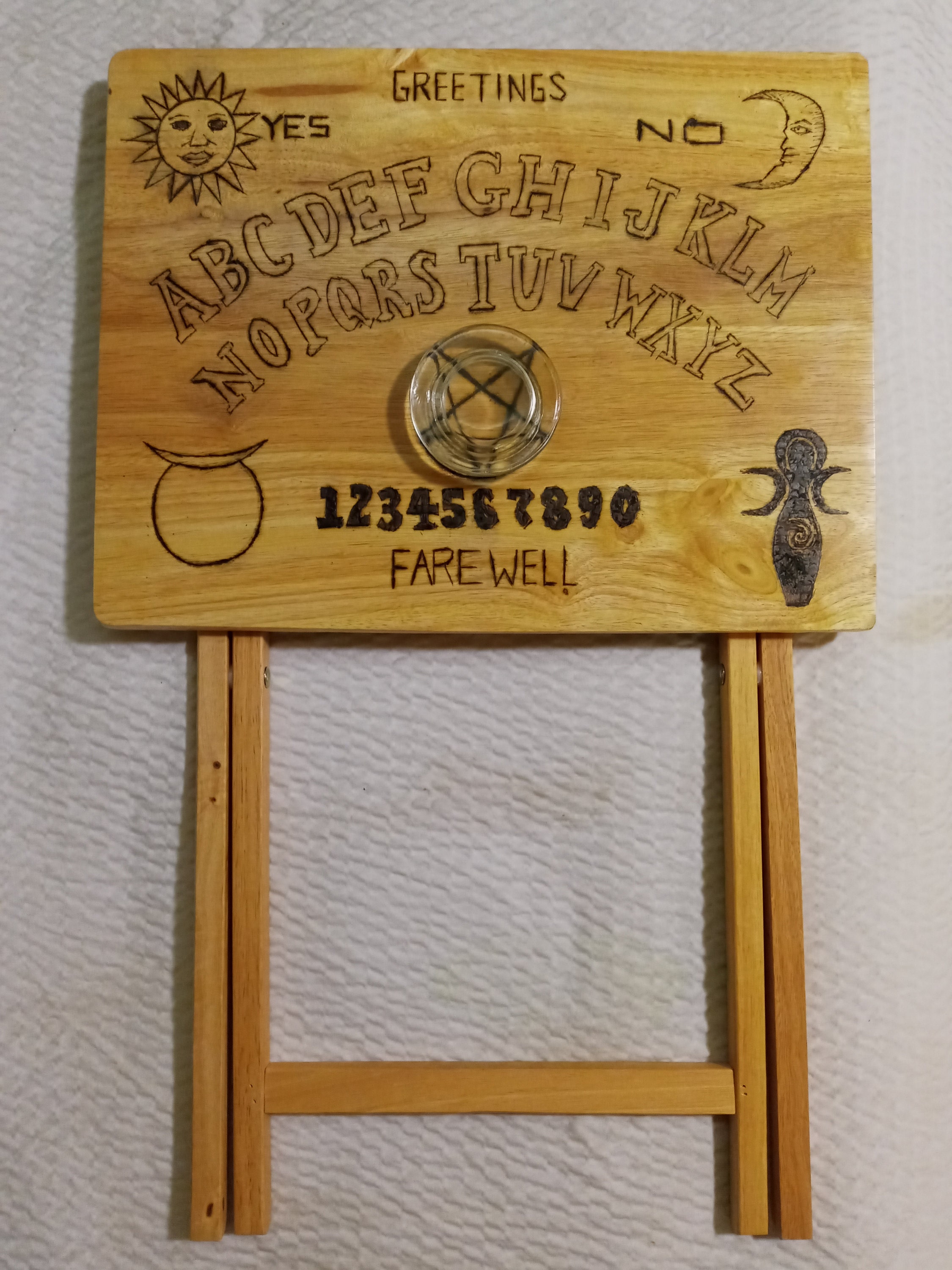 5 Ouija Board Foldable Tables pack of 5 - Etsy