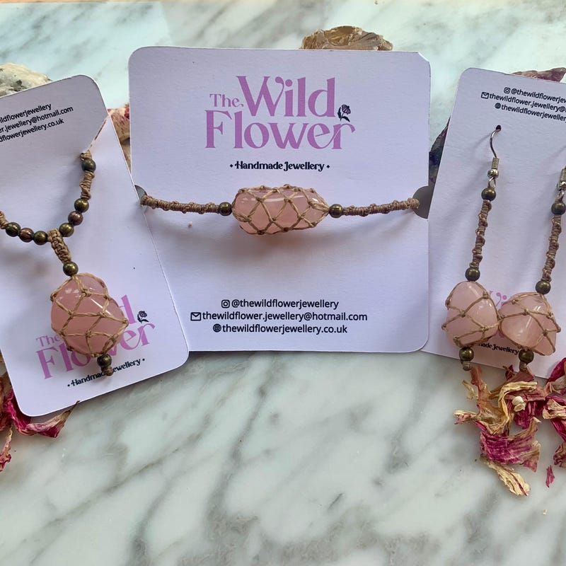 Handmade Jewelry Set - Etsy