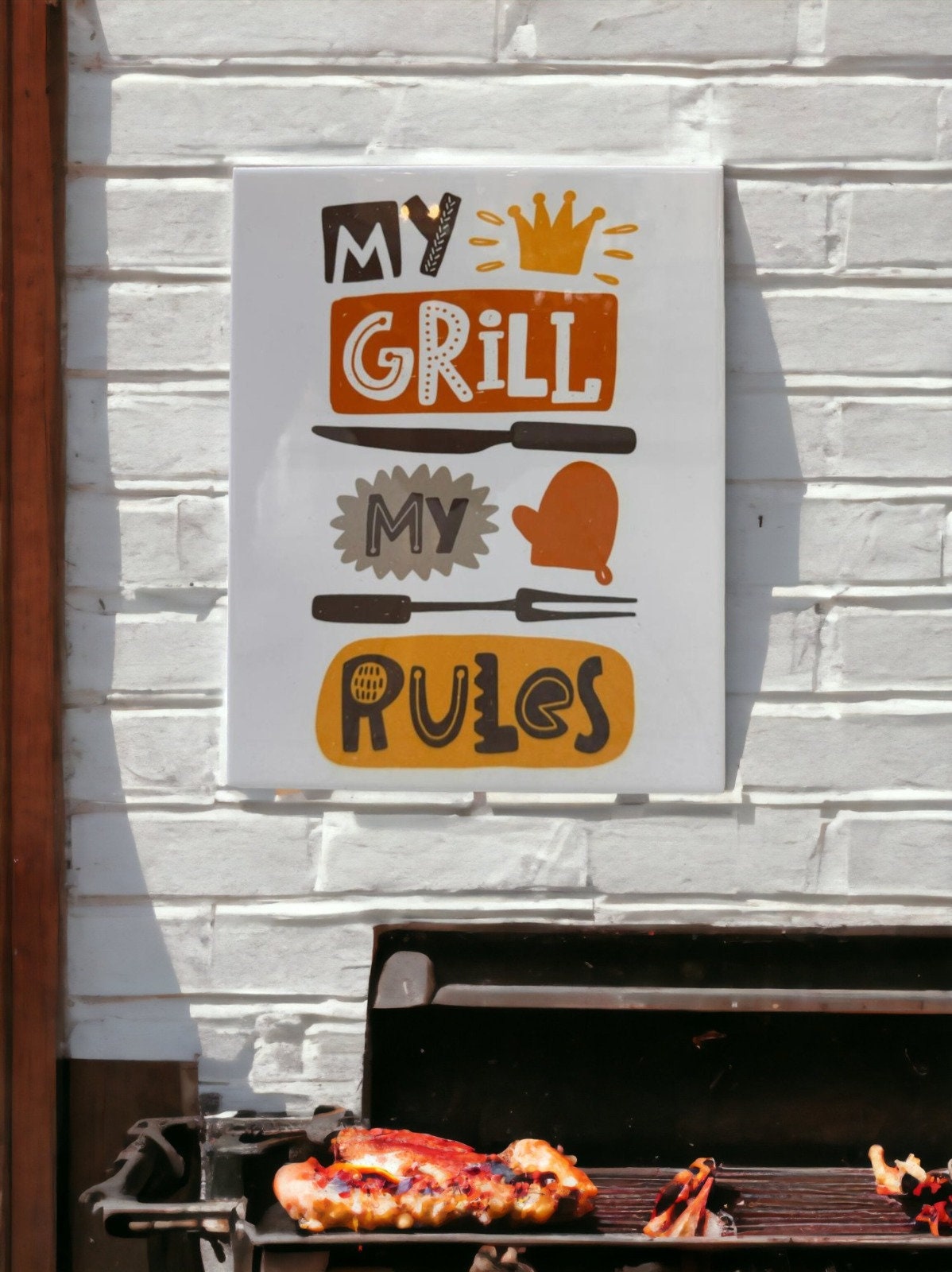 Personalised Ceramic Photo Tile Ideal for Any Special Occasion ...