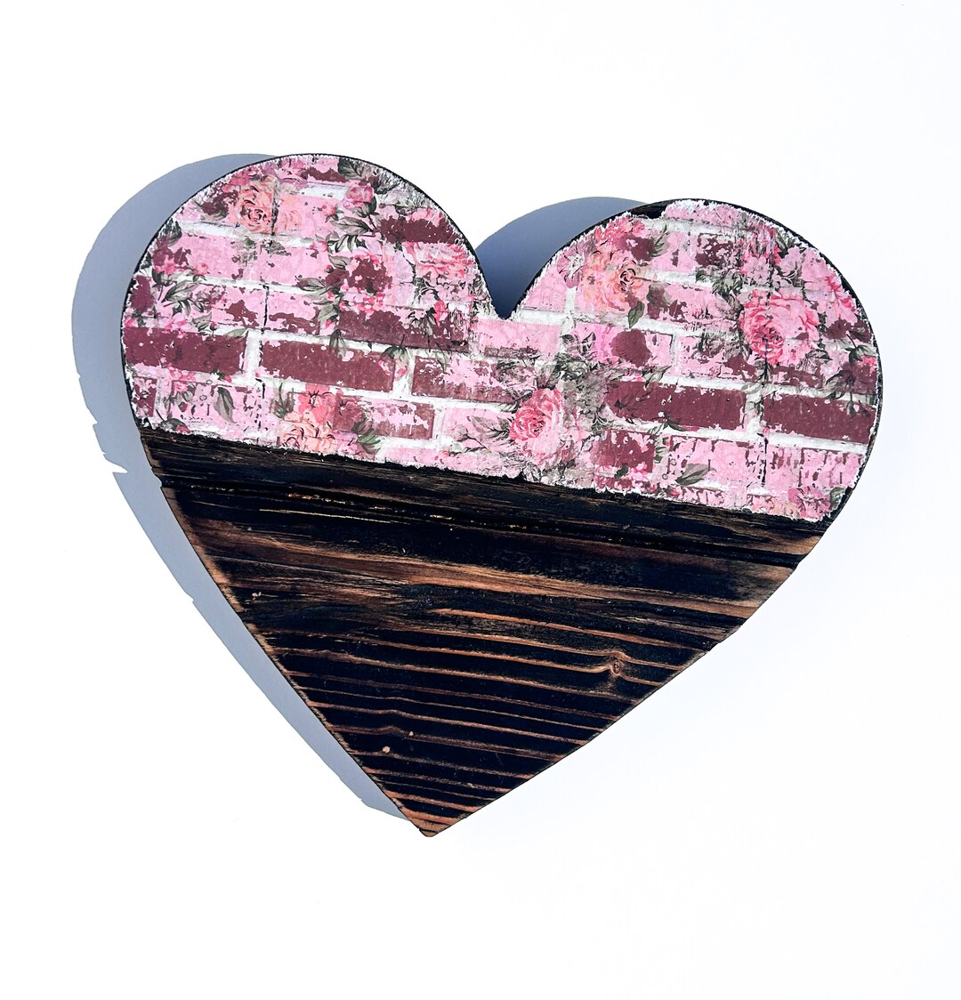 Rustic Wood Heart - Etsy