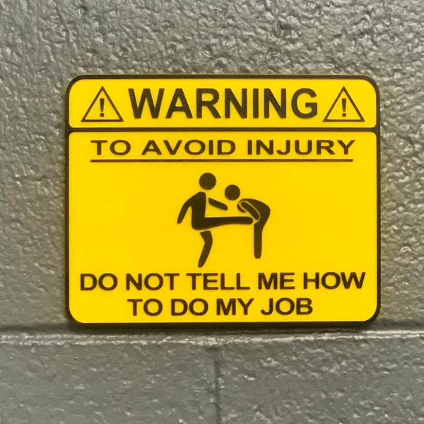 Funny Work Signs - Etsy