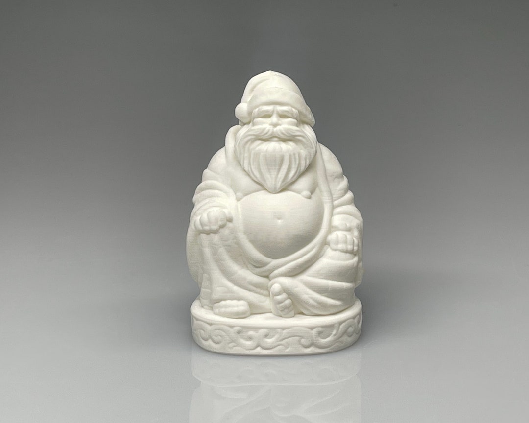 Santa Buddha Desk Decoration / Office Decor / Dad Gift / Santa Claus ...