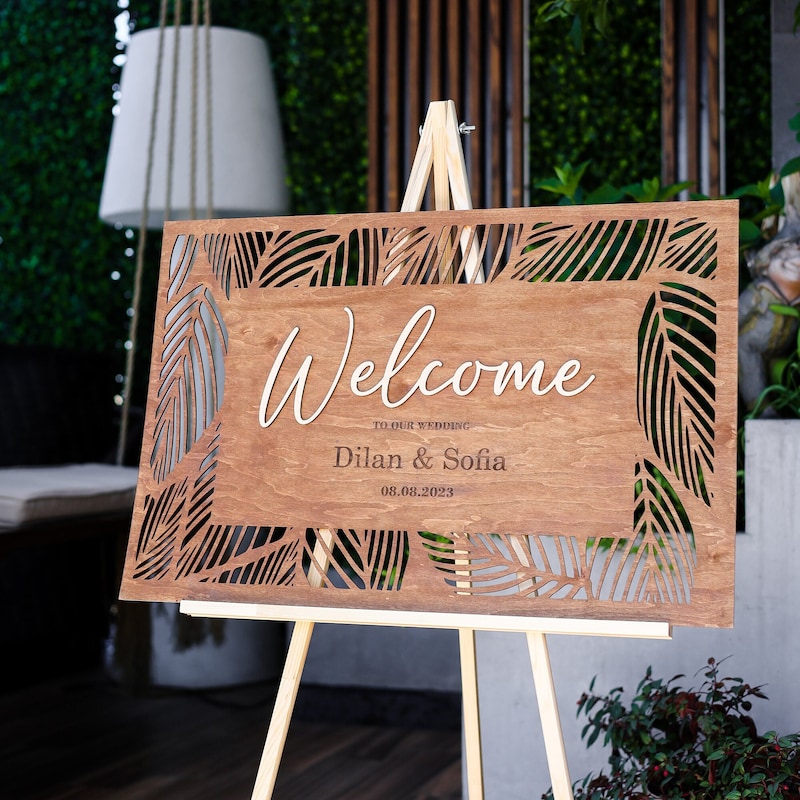 Buy Welcome Boards for Wedding Online In India - Etsy India