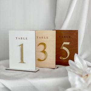Wooden Wedding Table Number - Wedding Table Decor, Rustic Country ...