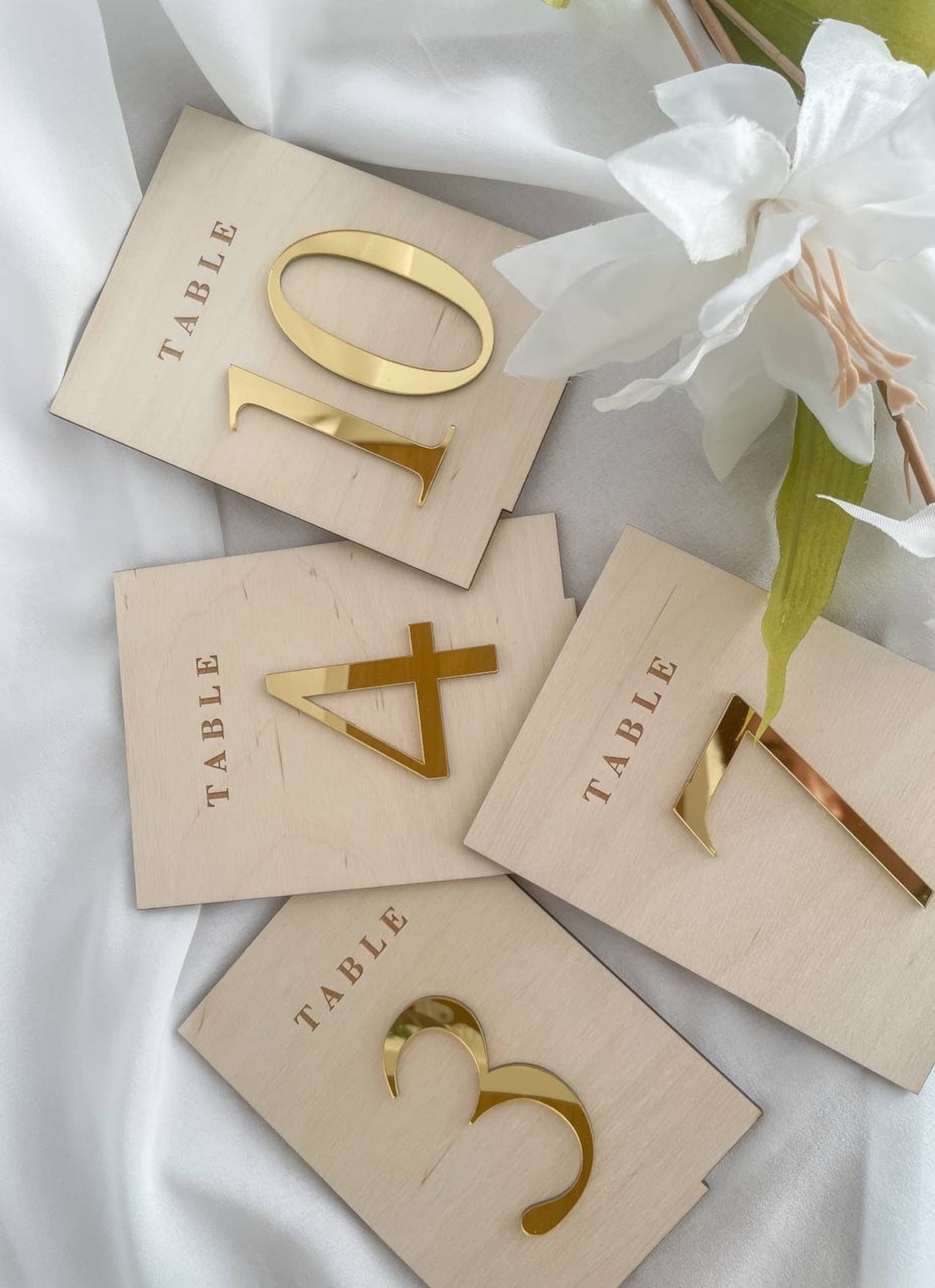 Wooden Wedding Table Number Wedding Table Decor, Rustic Country Wedding ...