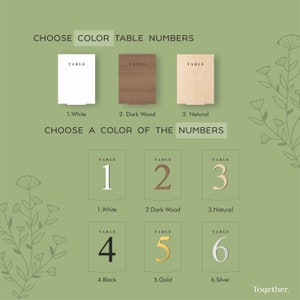 Wooden Wedding Table Number - Wedding Table Decor, Rustic Country ...