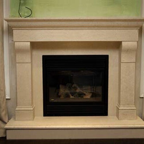Cast Stone Fireplace Surround - Etsy