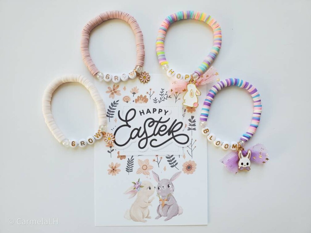 Kids Easter Bracelet - Etsy