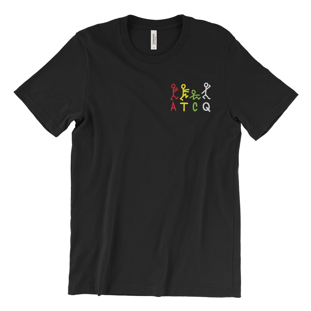 Classic Group Logo T shirt Tribe Q tip Low End Theory Can I Kick It