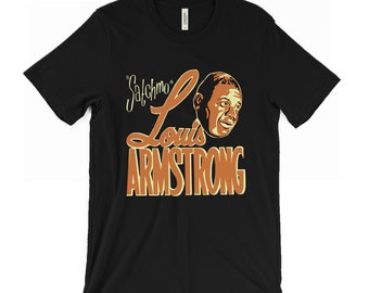 Louis Armstrong T Shirt - Etsy
