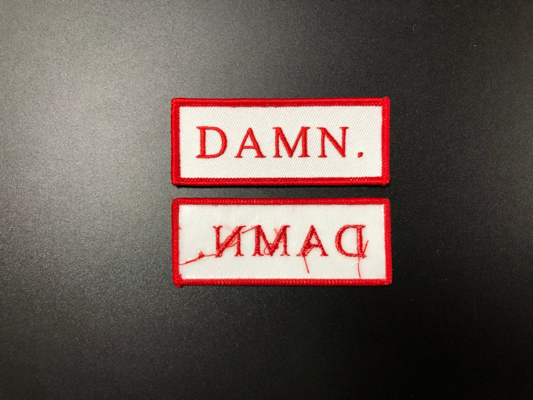 Damn. Patch Kendrick Lamar K Dot - Etsy