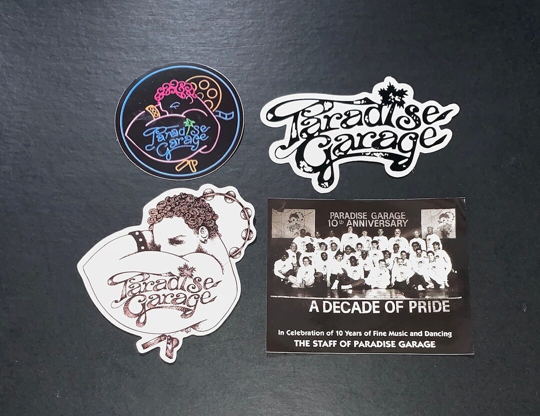 Paradise Garage Stickers New York City Disco Night Club 80s Larry Levan ...