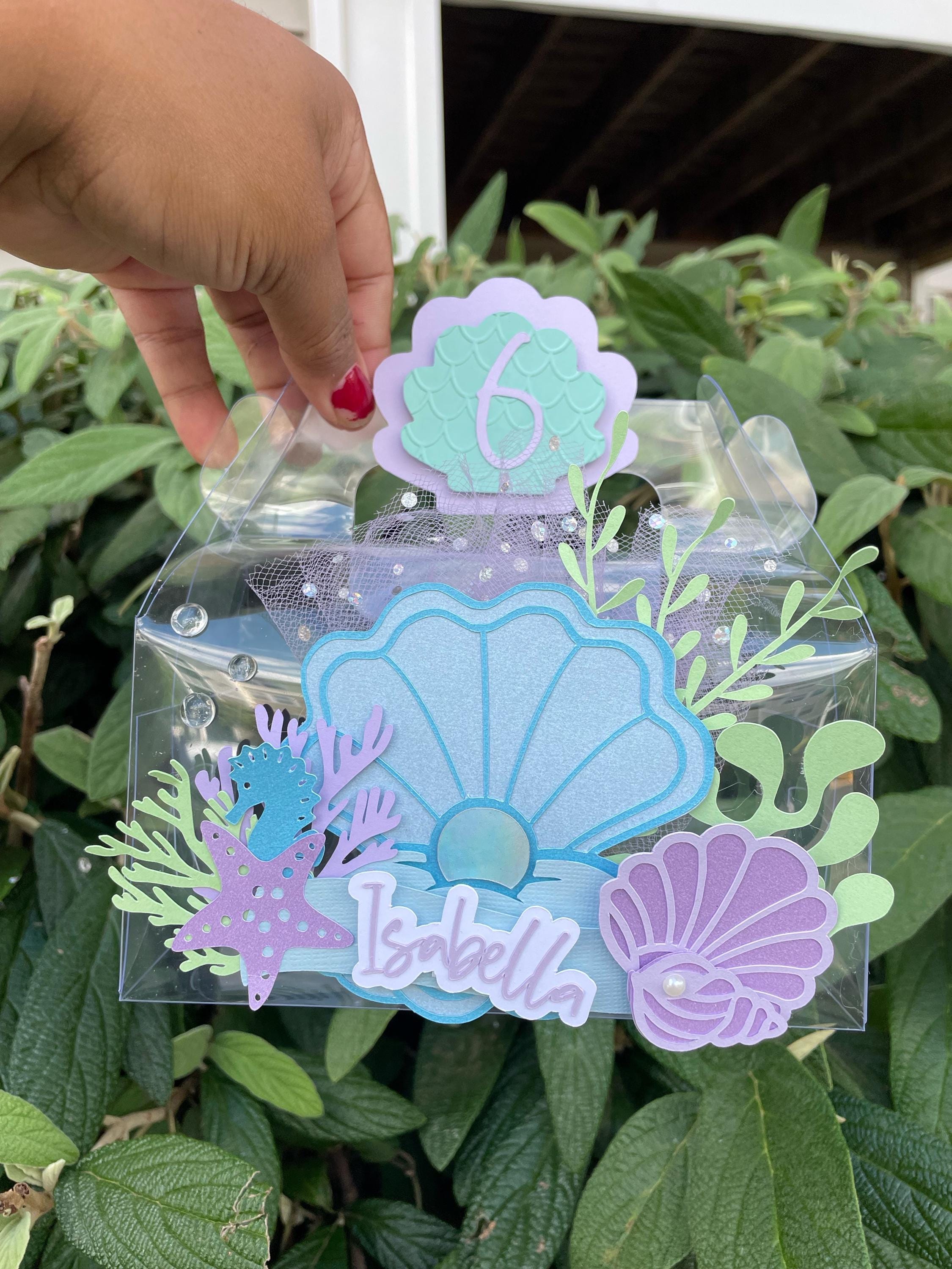 Mermaid-themed | Mermaid Favor Box for Parties and Events |mermaid ...