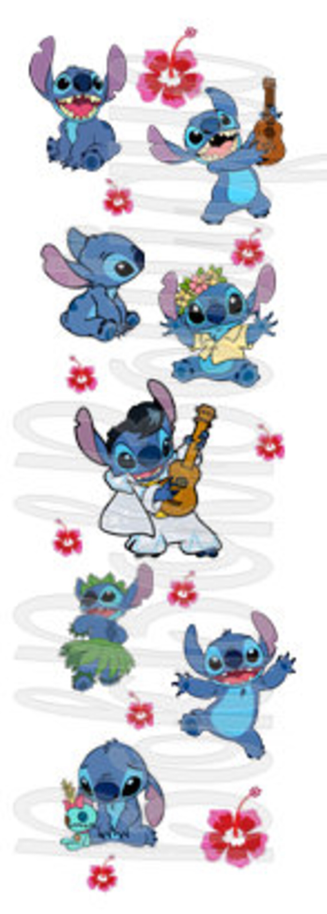 Stitch Inspired Pen Wrap Digital Download File for Epoxy - Etsy