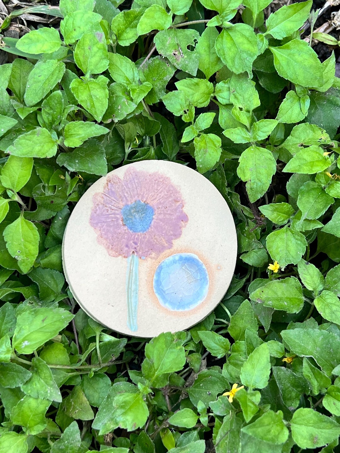 Ceramic Butterfly Porous Puddler Puddle Bath Feeder Watering Hole Clay ...