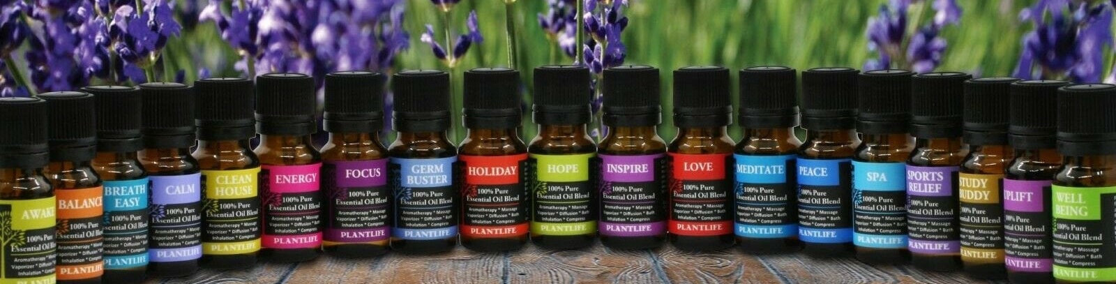 100% Pure Essential Oil Blends 10ml - Therapeutic Grade for ...