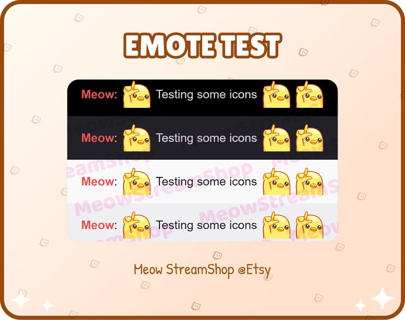 Twitch Emote / Cute Chick Take the L Emotes / Cute Duckling Sub Emoji ...