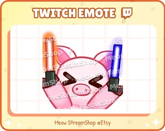 Light Stick Emote - Etsy