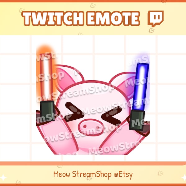 Anime Glow Stick Emotes - Etsy