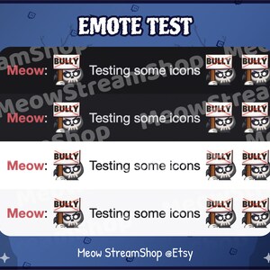 Twitch Emote / Cute Grim Reaper No Bully, Bully Emotes / Kawaii Death ...