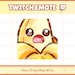 Twitch Emote / Corgi LURK Emoji for Streamer / Pet Cute Dog - Etsy