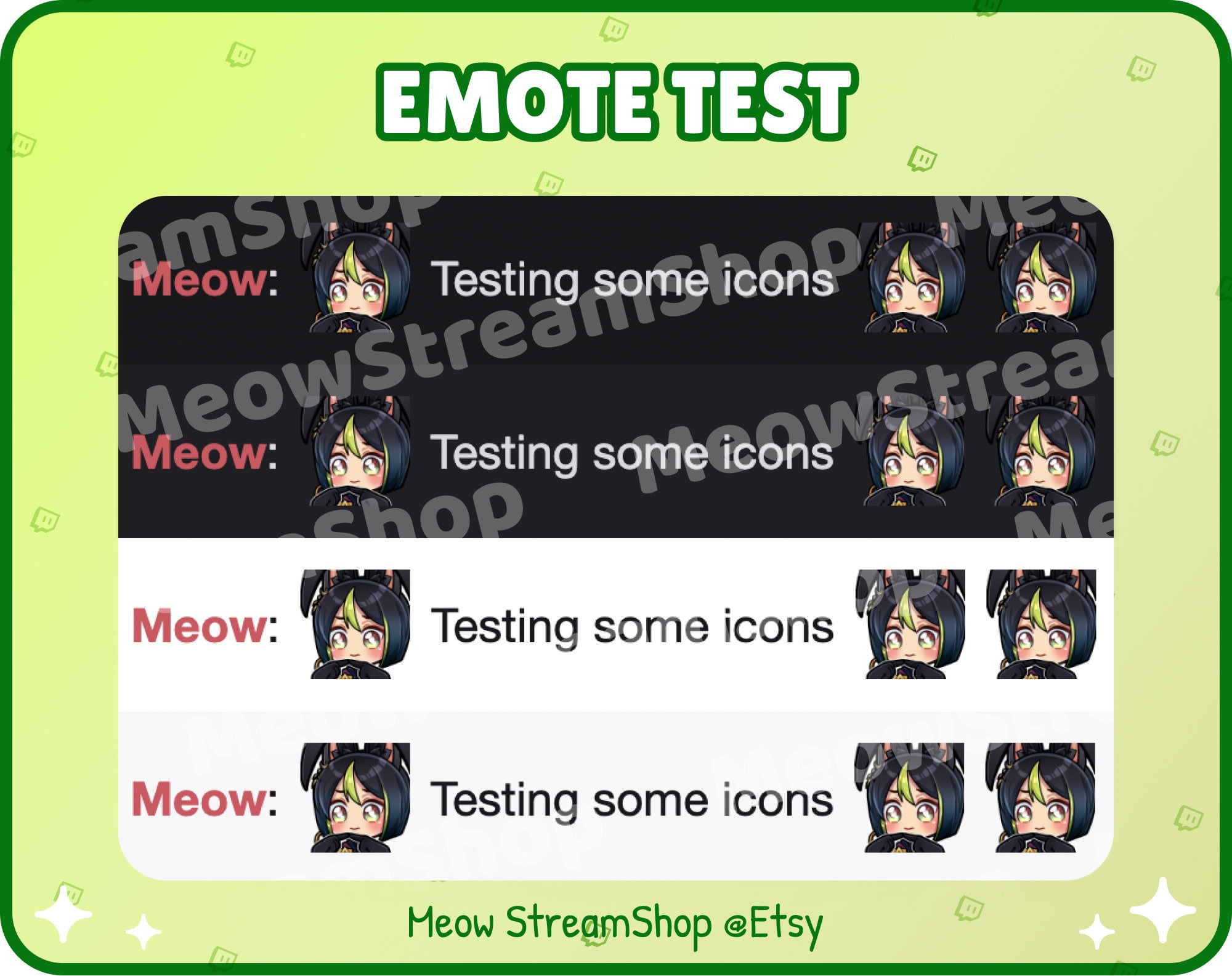 Twitch Emote / Tignari Shy, Finger Touch, Kawaii Emotes / Genshin ...